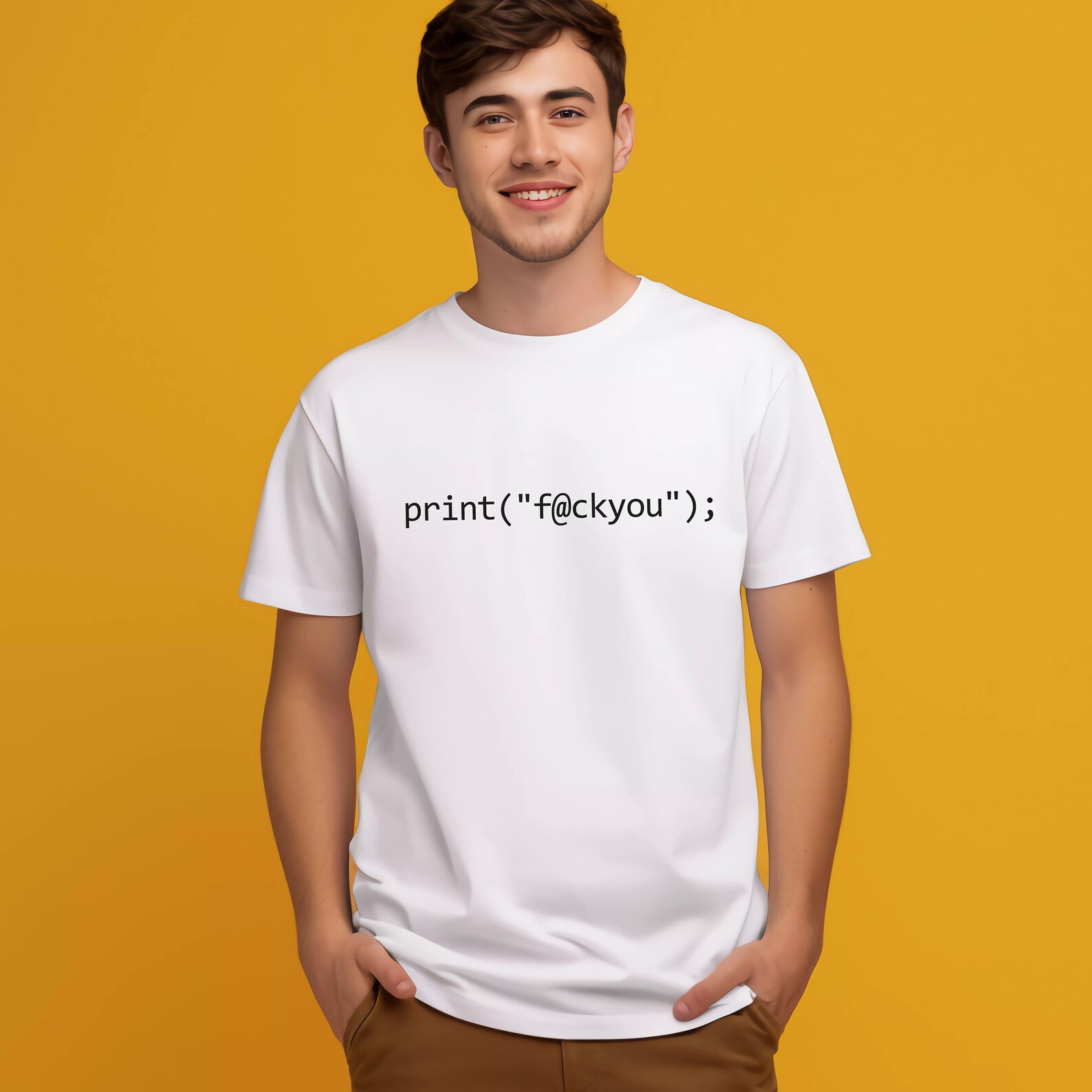 Printfckyou Funny Programmer Shirt, Coding Humor T-shirt, New Coder Gift Tee, Programmer's Humor ...