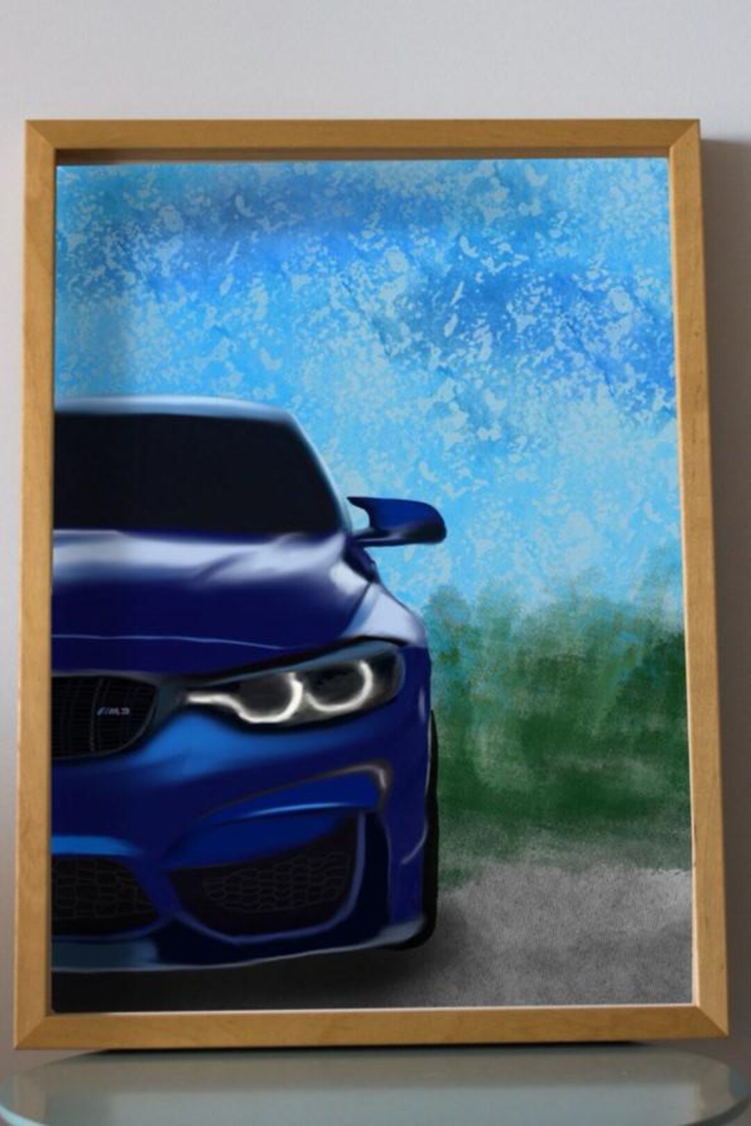 Custom Car Portrait, Hand-drawn Digital Art (instant Download) - Etsy