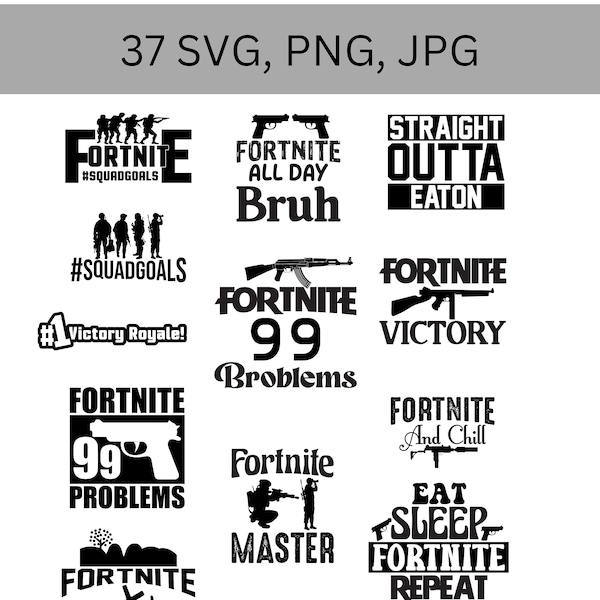 Fortnight Svg - Etsy