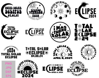 Total Solar Eclipse 2024 Ohio SVG PNG Shirt Design Cricut Silhouette ...
