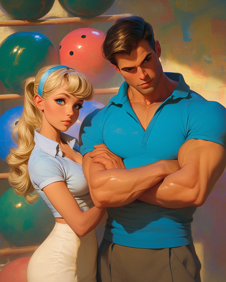 Bowling for Love - Etsy