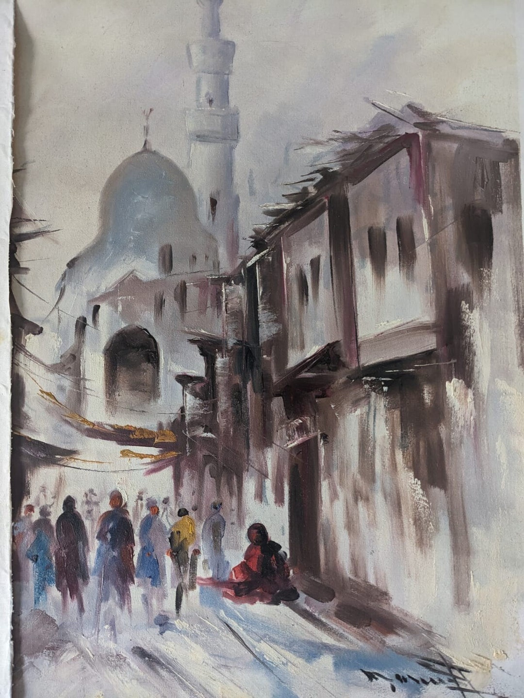 Arabesque Oil Paintings | Hand Painted in Cairo - Etsy