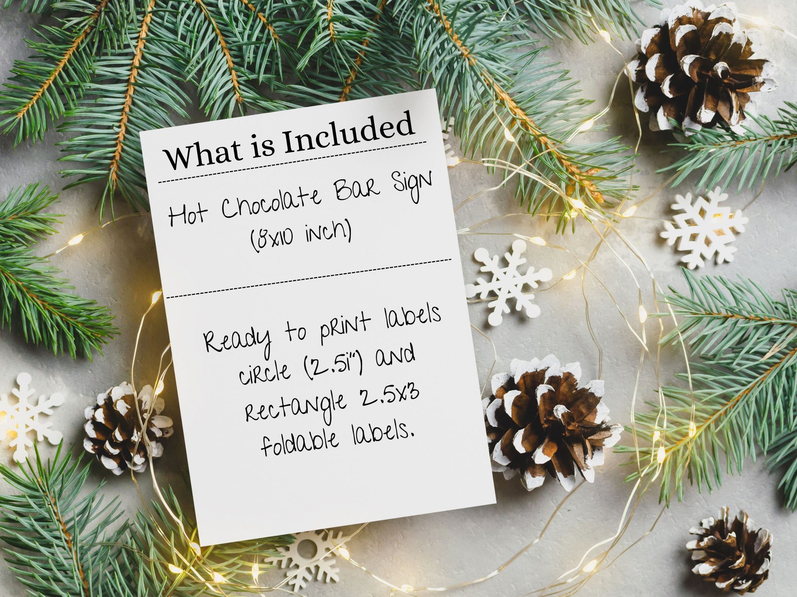PRINTABLE: Hot Chocolate Bar Labels Hot Chocolate Bar - Etsy