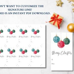Merry Christmas Gift Tag, Gift Tag Printable, Printable Christmas Tag ...