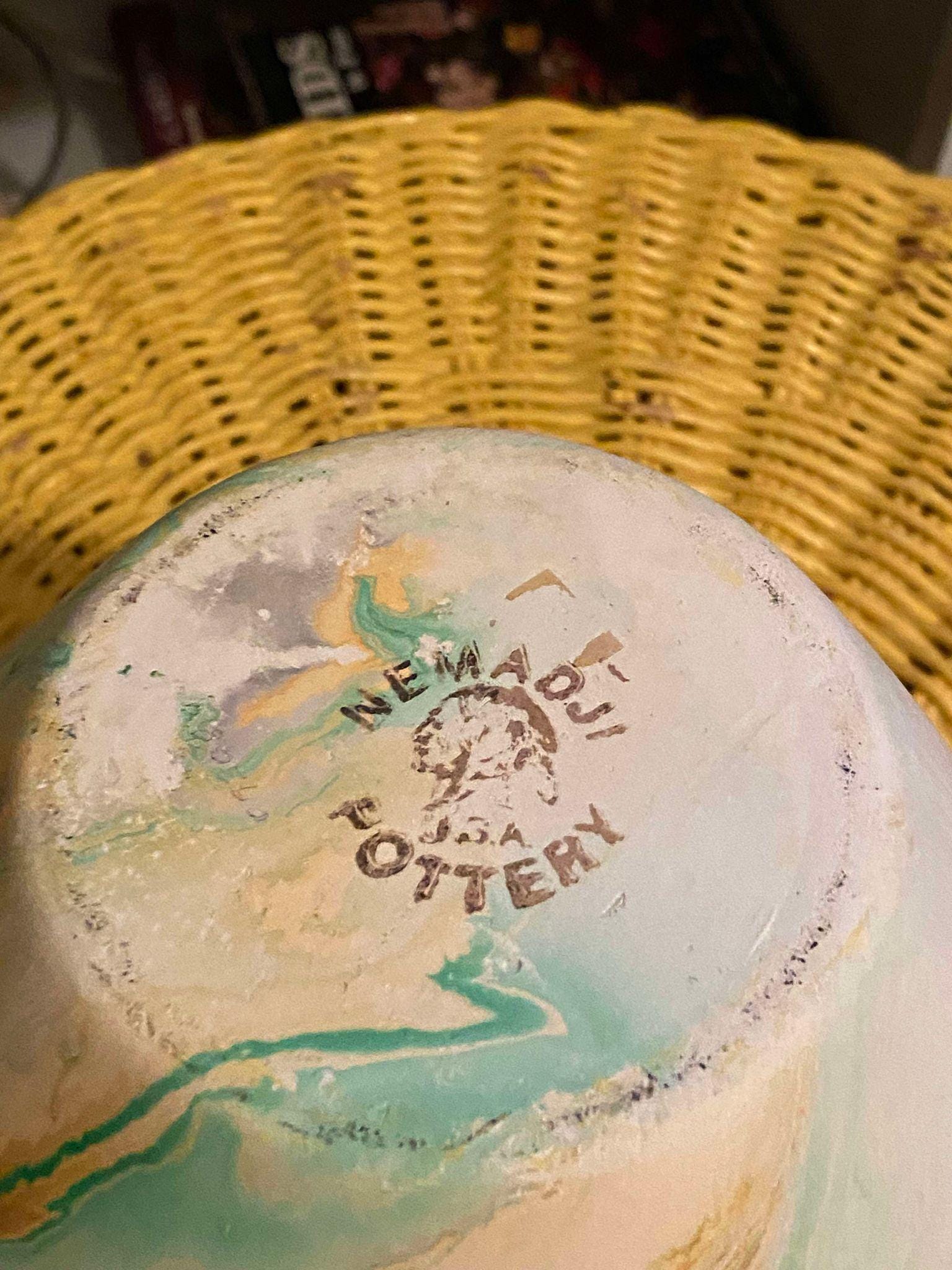 Authentic Marked Vintage Nemadji Vases Art Pottery Handmade Clay ...