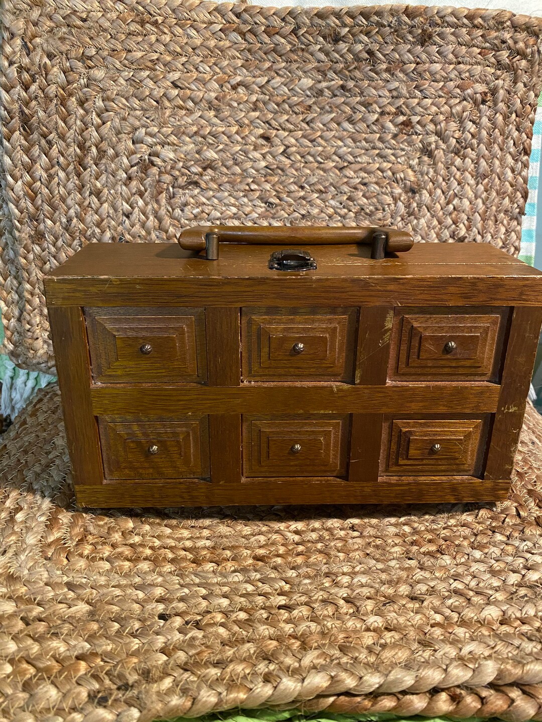 Vintage Wooden Purse 1968 Royal London LTD MCM Mid-century Modern - Etsy