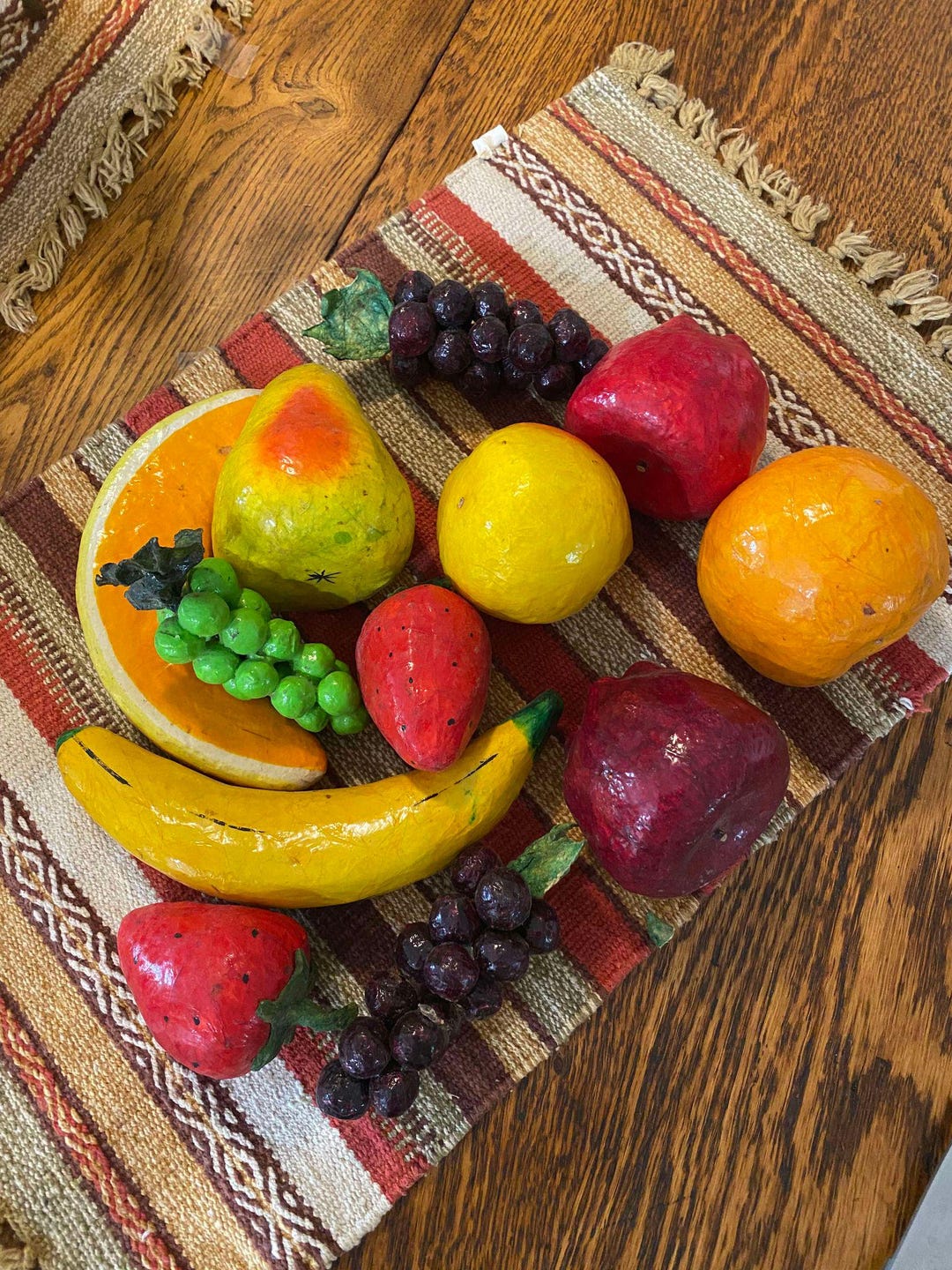 Vintage Faux Fake Decor Prop Fruit- Life Like Life Size Realistic ...