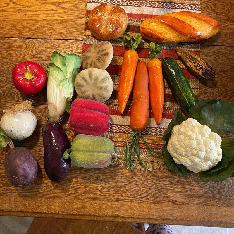 Realistic Fake Fruits and Vegetables - Etsy