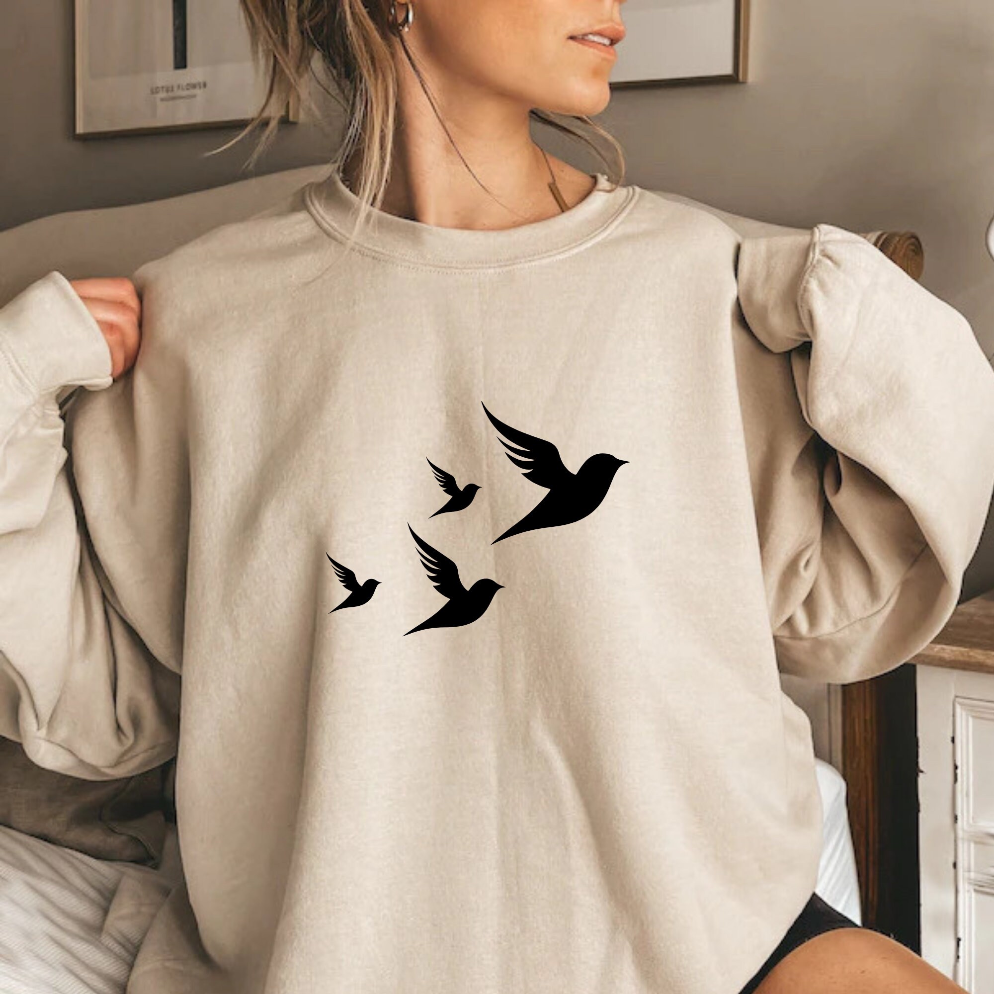 Flock of Birds Svg, Flying Birds Svg, Birds in the Sky Svg, Flock of ...