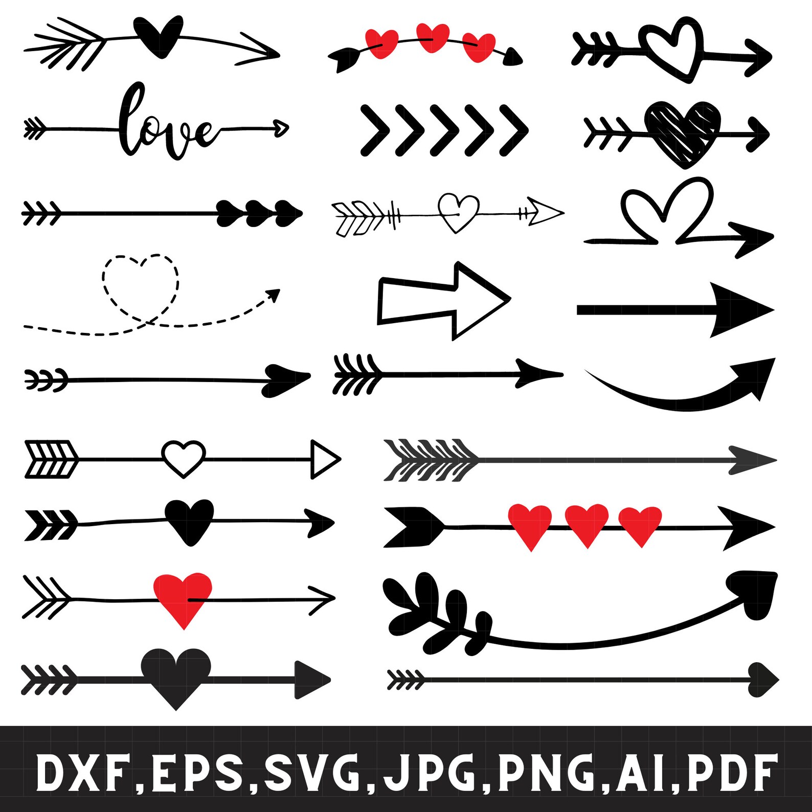 Arrows Svg Bundle, Arrow Svg, Archery Arrow Svg Bundle, Bow Svg, Arrow ...