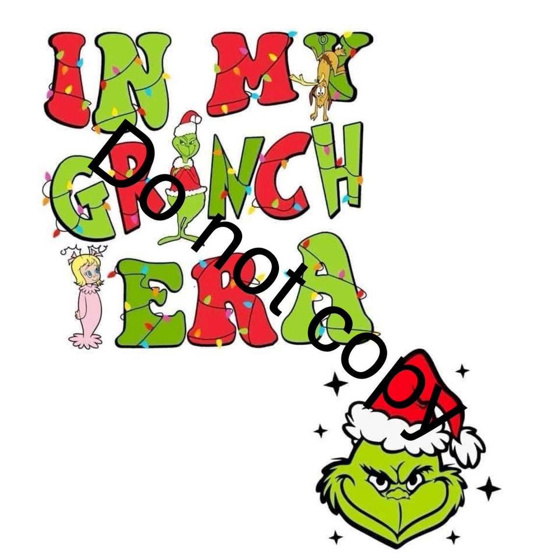 In My Grinch Era Png Grinch Png Sublimation - Etsy