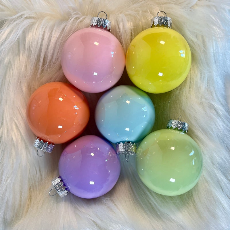 Pastel Ornaments - Etsy