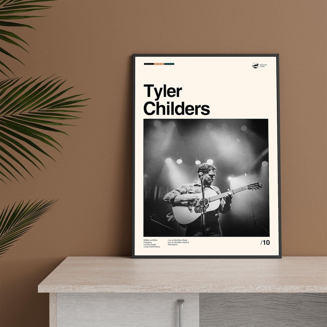 Tyler Childers Poster Tyler Childers Art Movie Poster - Etsy