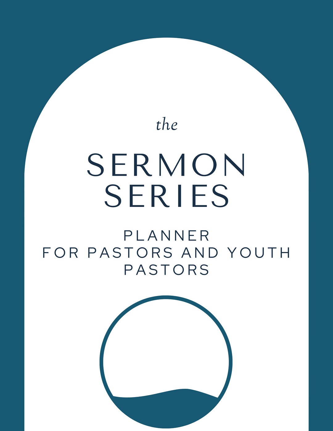Sermon Series Planner Workbook. Fillable Pdf Editable. Help for Pastors ...