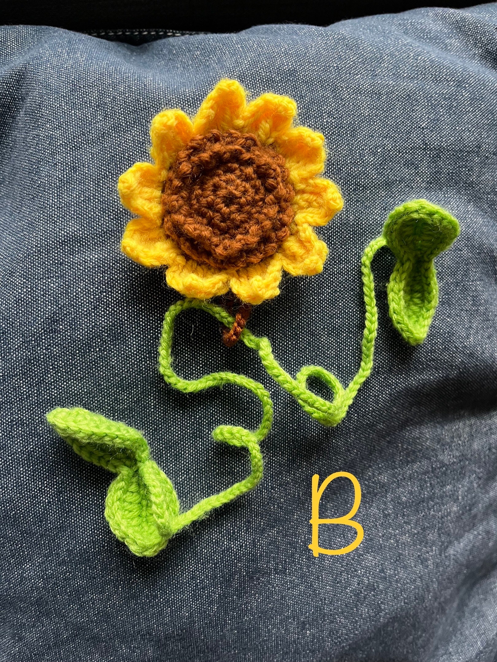 Crochet Sunflower Curtain Tie Back/handmade Daisy Curtain Hold Back ...