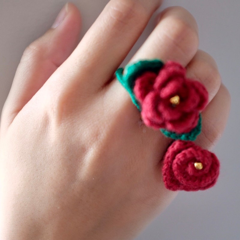 Crochet Ring - Etsy