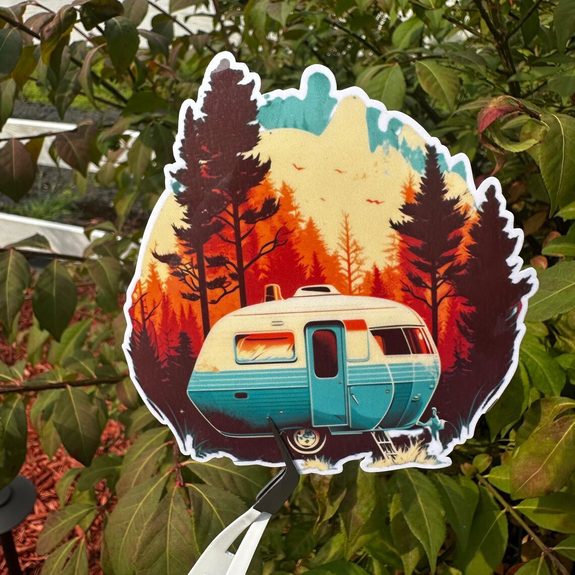 Camper Sticker Rv Retro Stickers Stickers for Laptops Tumblers Tool Box ...