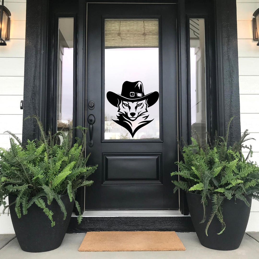 Fox Decal Decoration Fox Hat Vinyl Decal Custom Vinyl Logo Fox Stickers ...