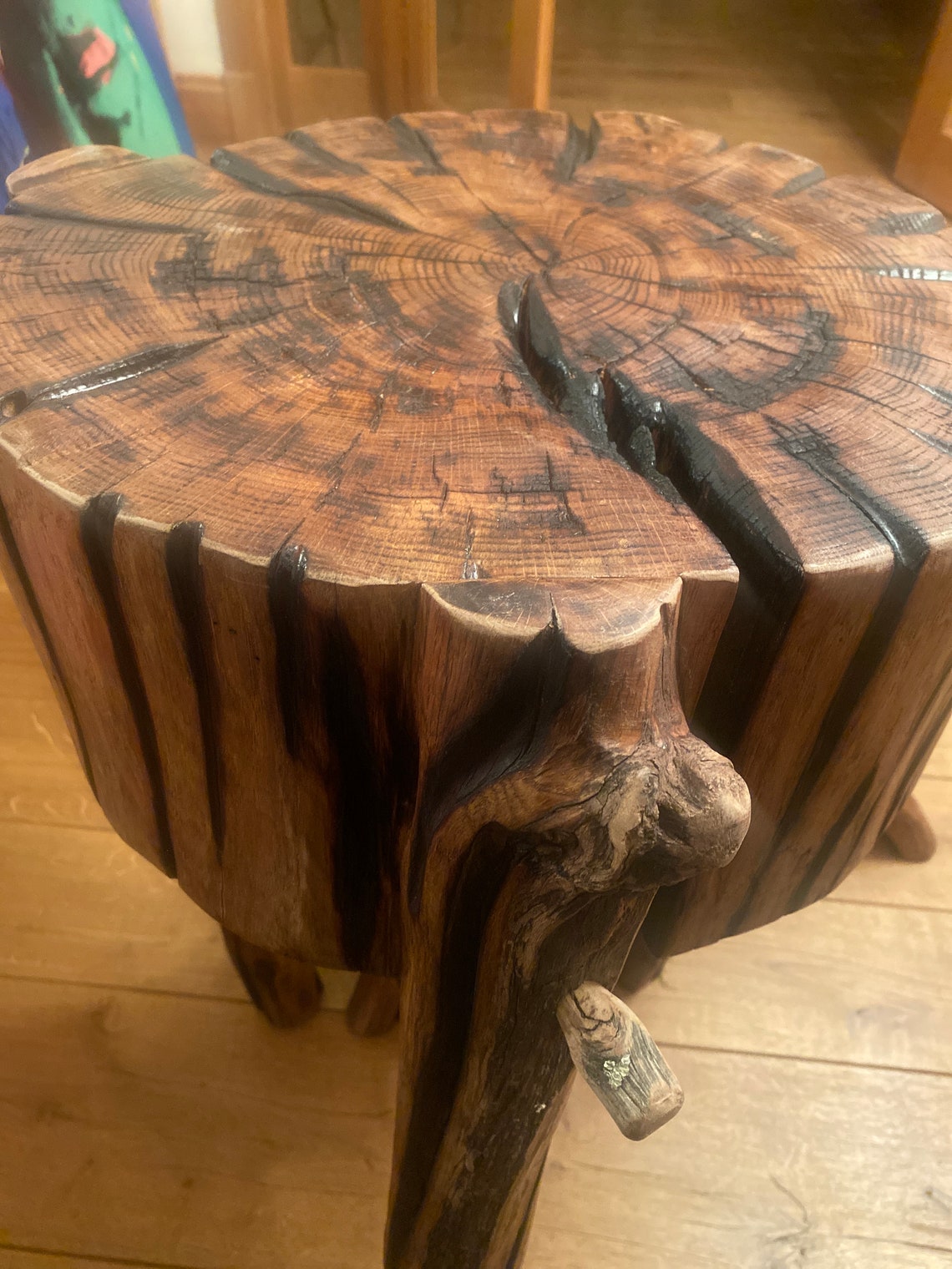 Oak Wood Table - Etsy
