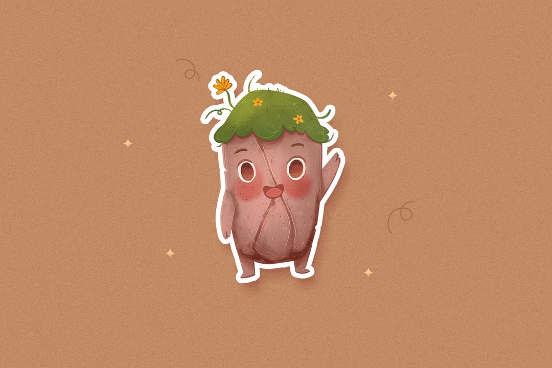 Jumbo Sticker Rocky Fella Cute Sticker Kawaii Sticker - Etsy