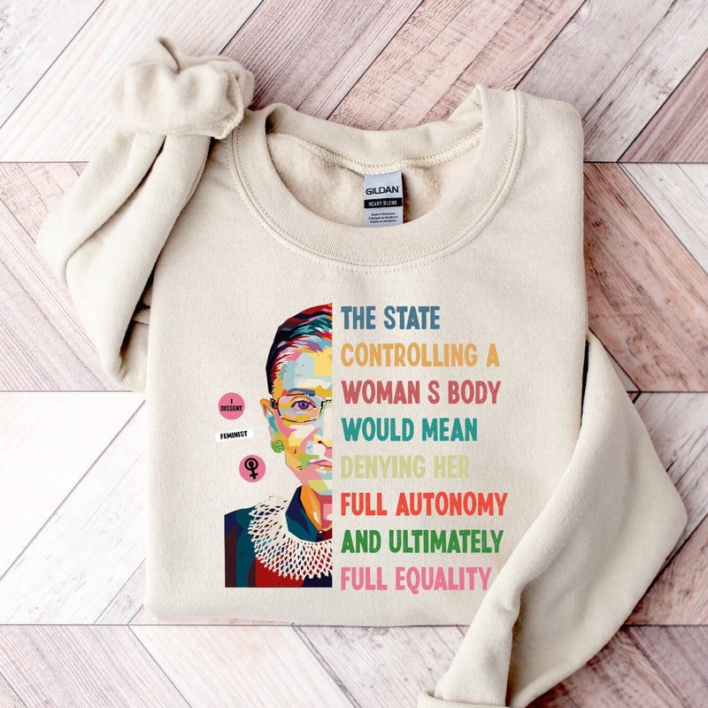 Rbg Sweatshirt - Etsy