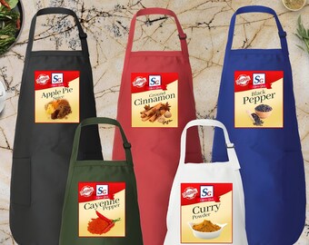 Spice Girl Aprons,condiments Matching Apron,halloween Group Costume ...