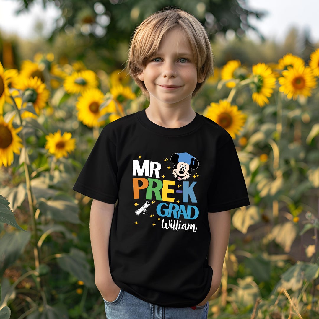 Custom Pre-k Grad 2025 T-shirt, Kindergarten Graduation Shirt, Mr and ...