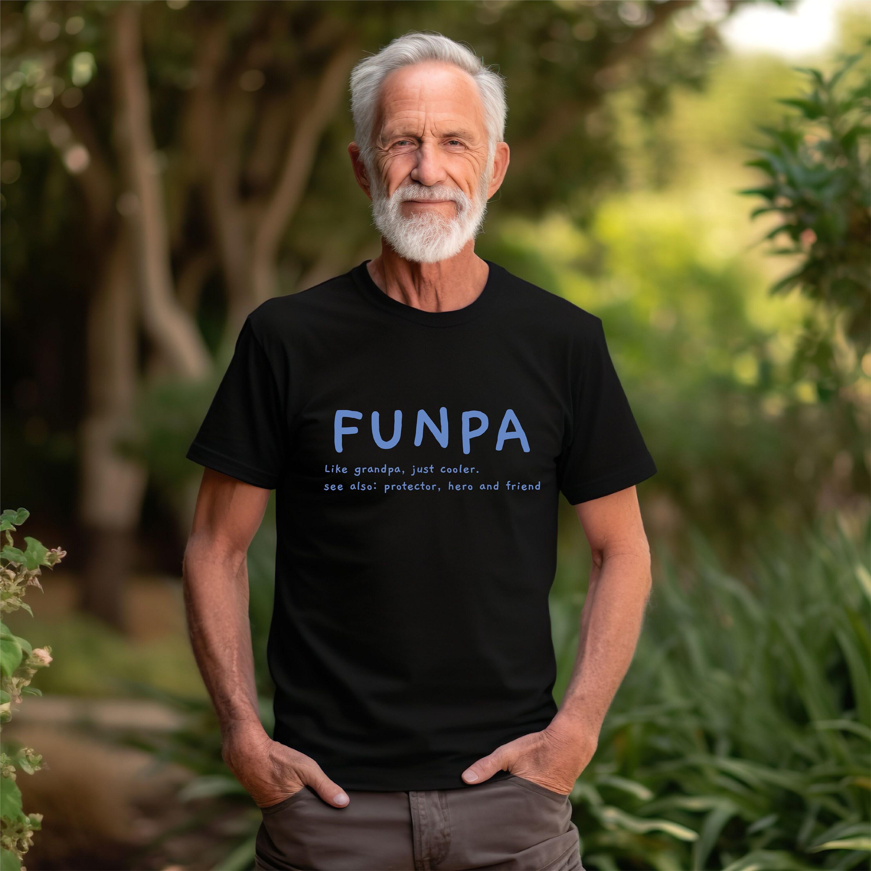 Funny Grandma Shirt, Fun Grandpa Shirt, Funma and Funpa Funny Matching ...