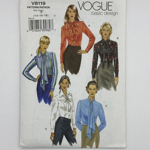 Vogue Basic Design Sewing Pattern V8119 (new, Unused) - Etsy