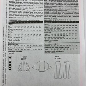 Vogue Sewing Pattern V8624 (new ,unused) - Etsy