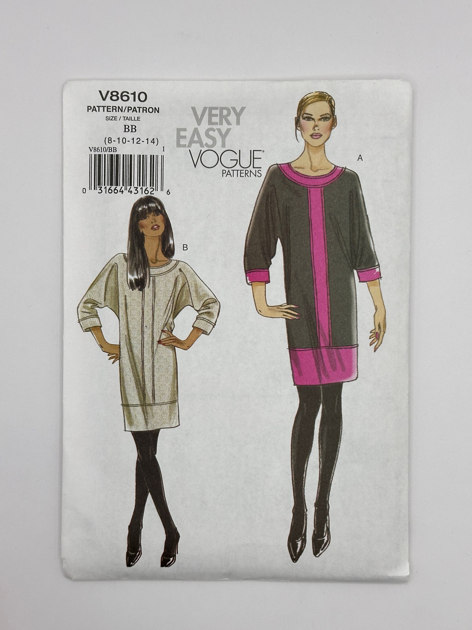 Vogue Very Easy Design Sewing Pattern V8610 (new, Unused) - Etsy