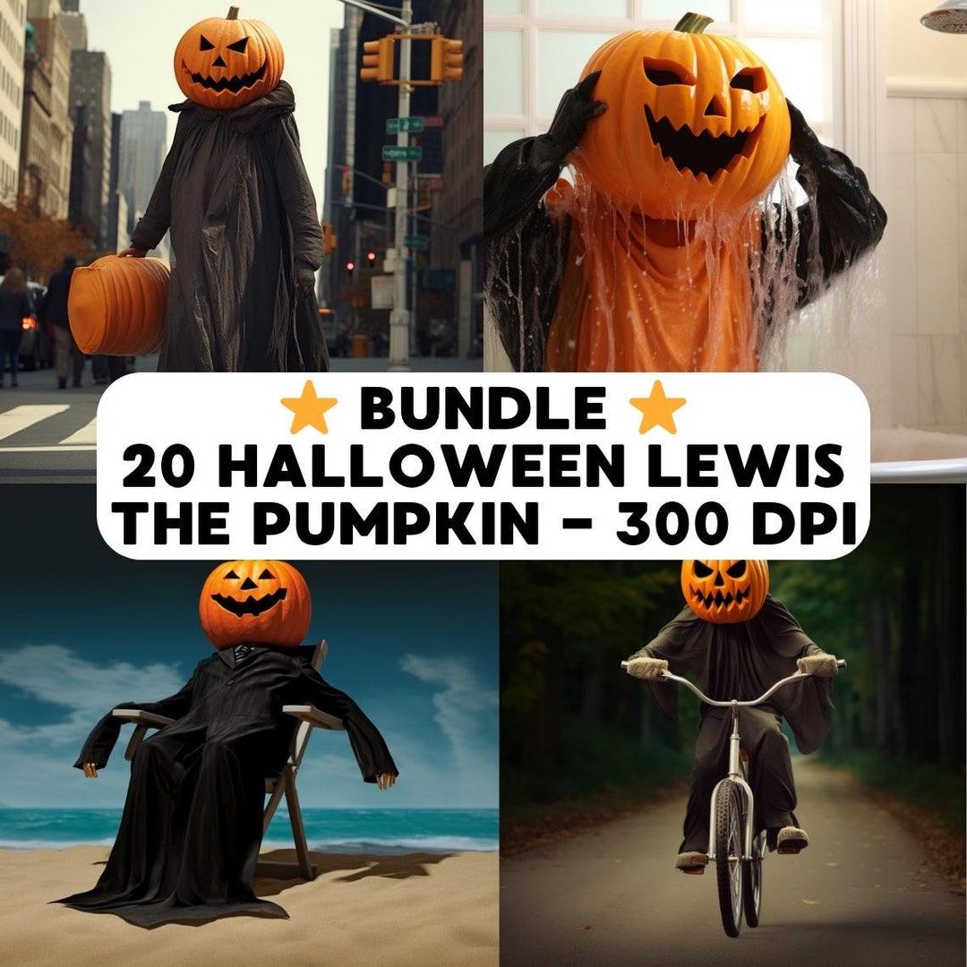 BUNDLE: I Am Not a Jack-o-lantern My Name is Lewis the Pumpkin - 20 ...