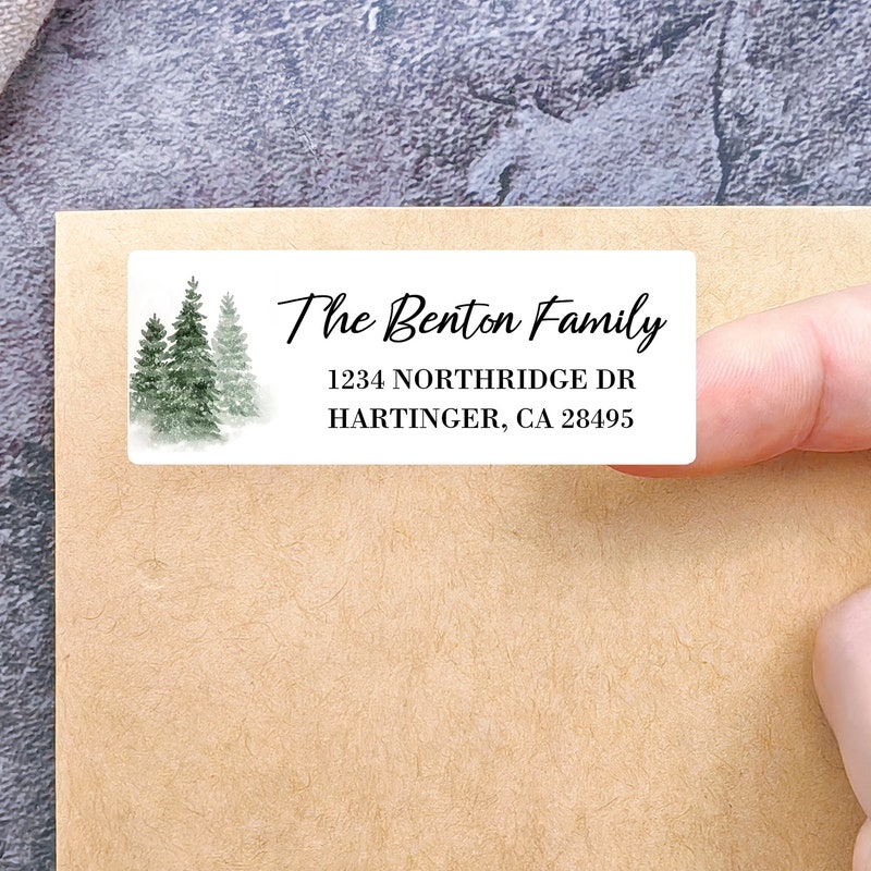 Personalized Family Address Labels - Etsy