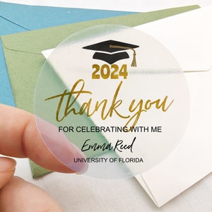 Graduation Stickers/custom Graduation Labels/graduation Decorations ...