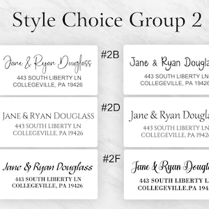 Clear Guest Address Labels/transparent Custom Wedding Address Labels ...