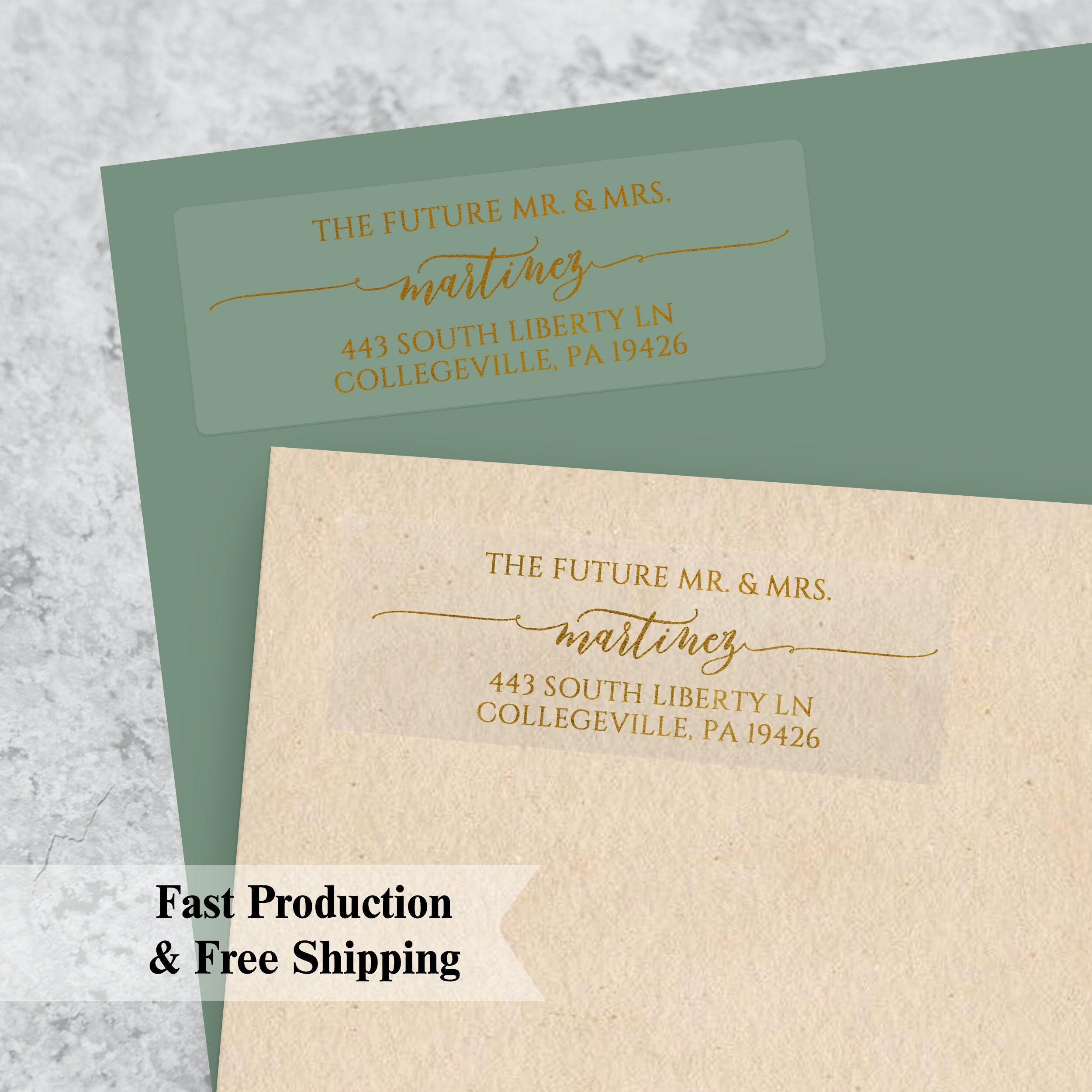 Return Address Labels for Wedding Personalized Address Stickers Wedding ...