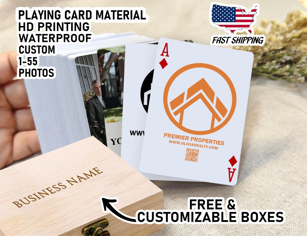 Custom Playing Cards/business Card/photo Album Alternative/custom ...