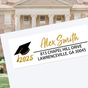 Graduation Return Address Labels/graduation Address Labels 2024 ...