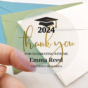 Graduation Stickers/custom Graduation Labels/graduation Decorations ...