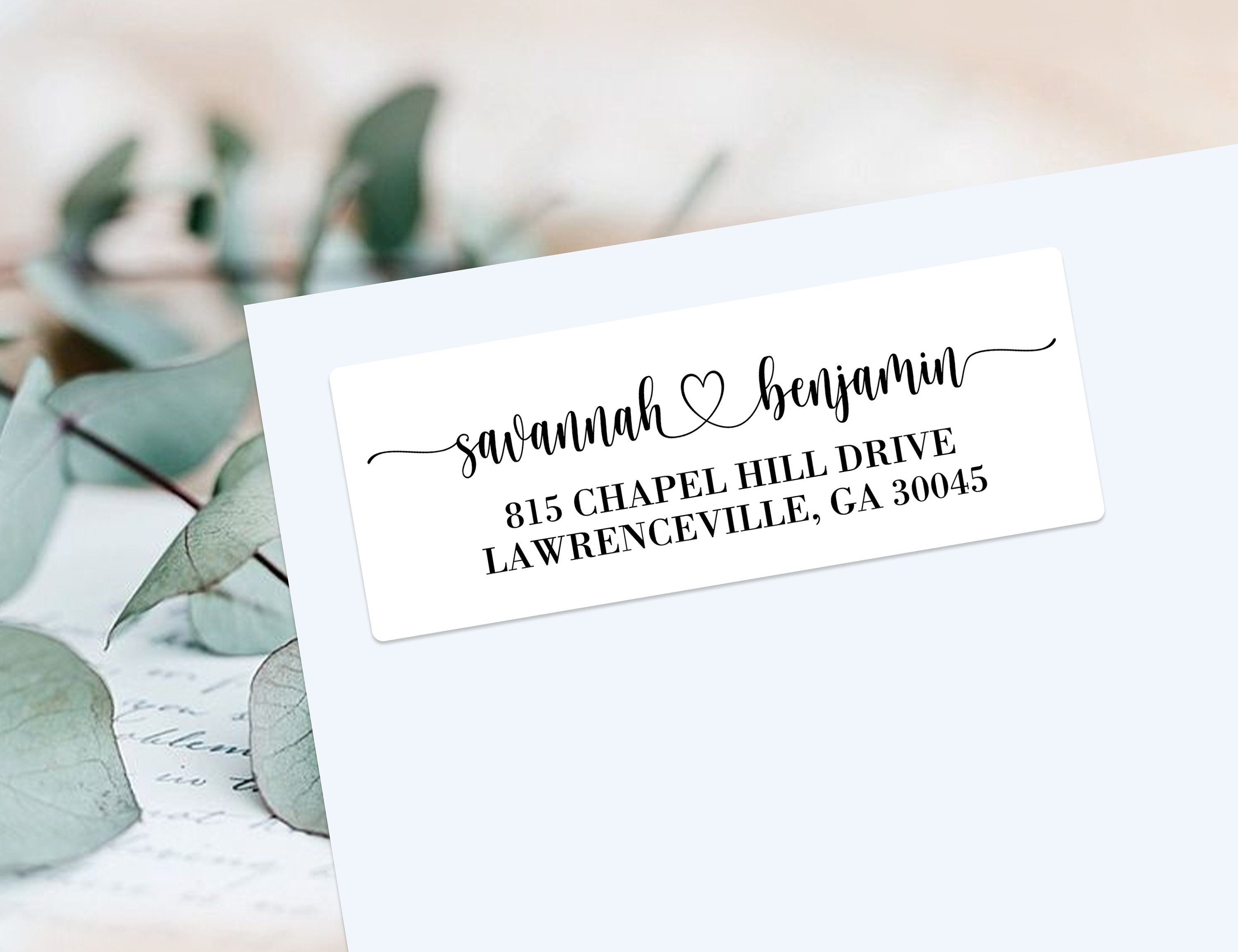 Guest Address Label Invitation Envelope/personalized Different ...