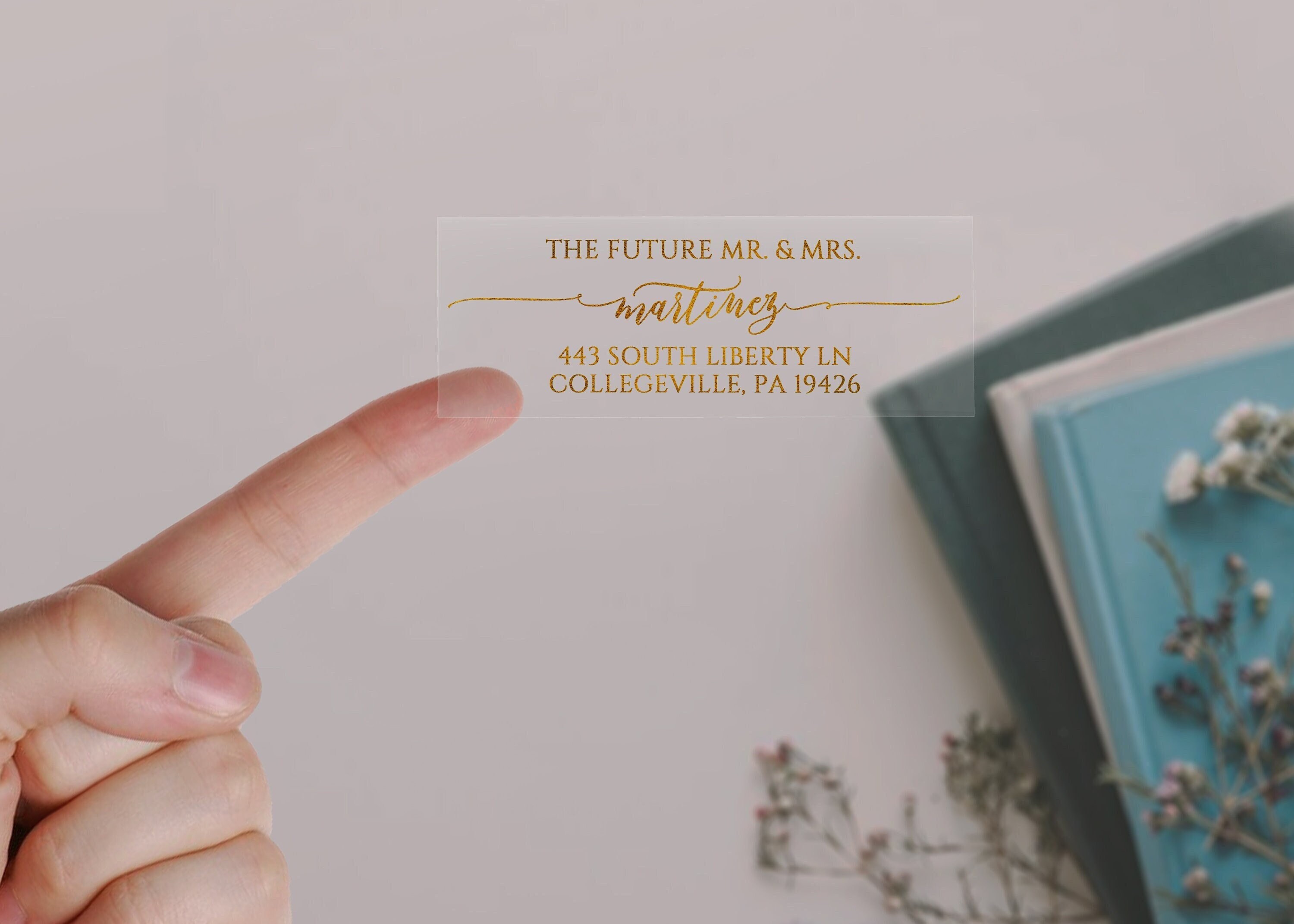 Return Address Labels for Wedding Personalized Address Stickers Wedding ...