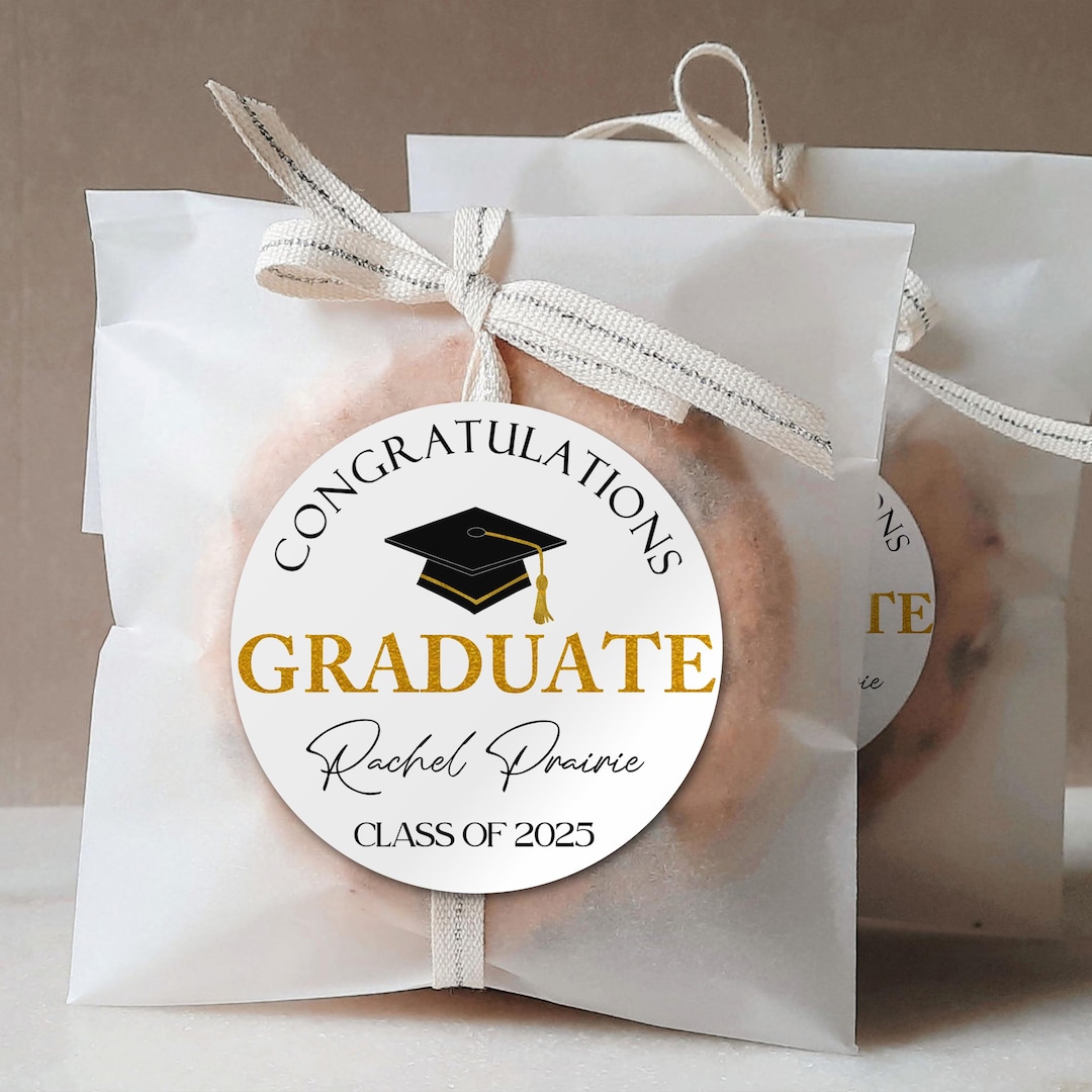 Graduation Stickers/graduation Party Favor Sticker/class of 2024 ...