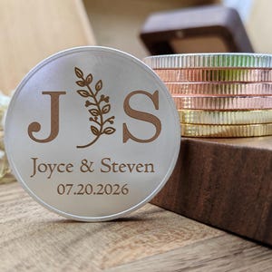 Engraved Tossing Coin for Couples/custom Name Coin/couple Decision Coin ...