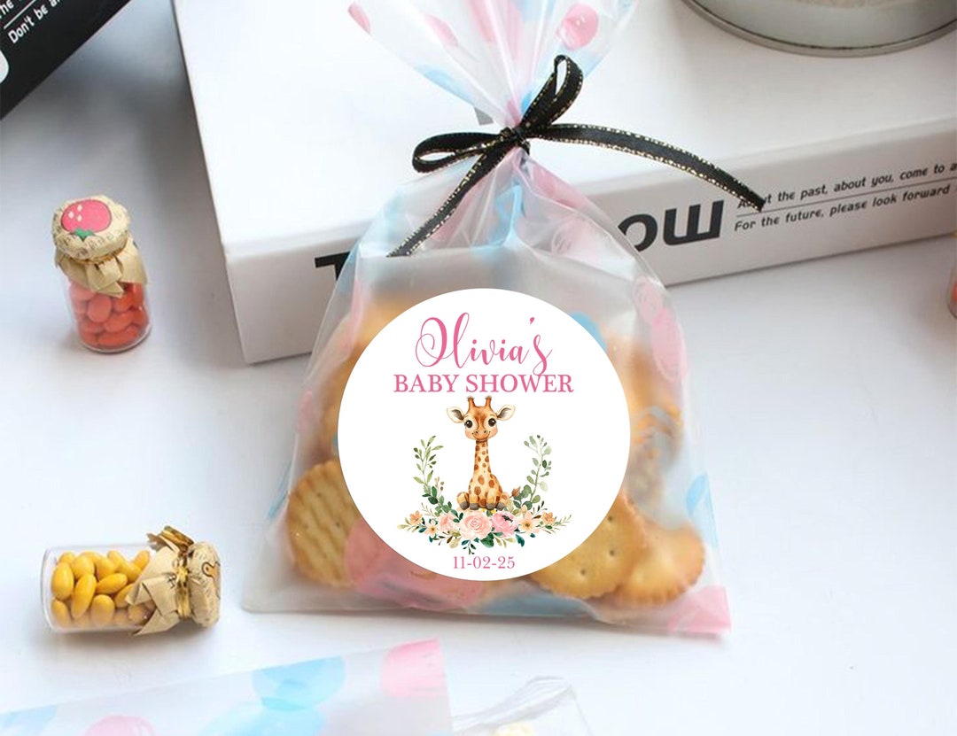 Baby Shower Stickers/personalized Baby Shower Stickers/thank You Baby ...