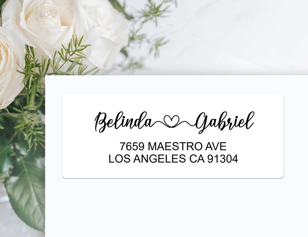 Wedding Return Address Labels/wedding Return Address Stickers ...