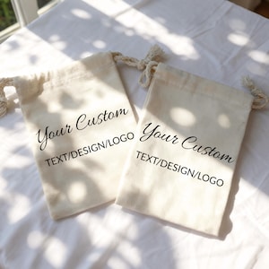 Custom Logo Cotton Drawstring Bags/organic Cotton Drawstring Bags ...