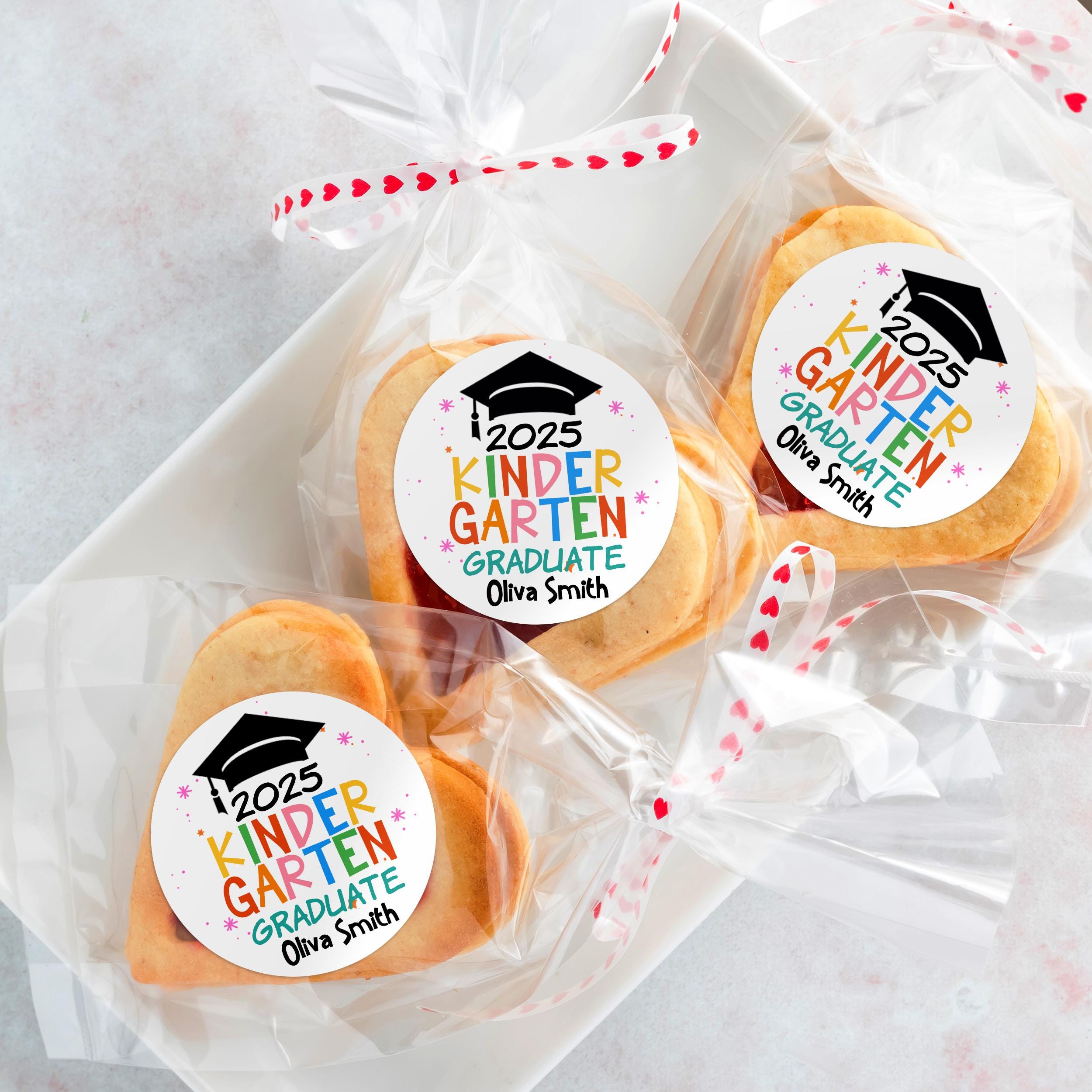 Kindergarten Graduation Party Favor Stickers/preschool Graduation Gift ...