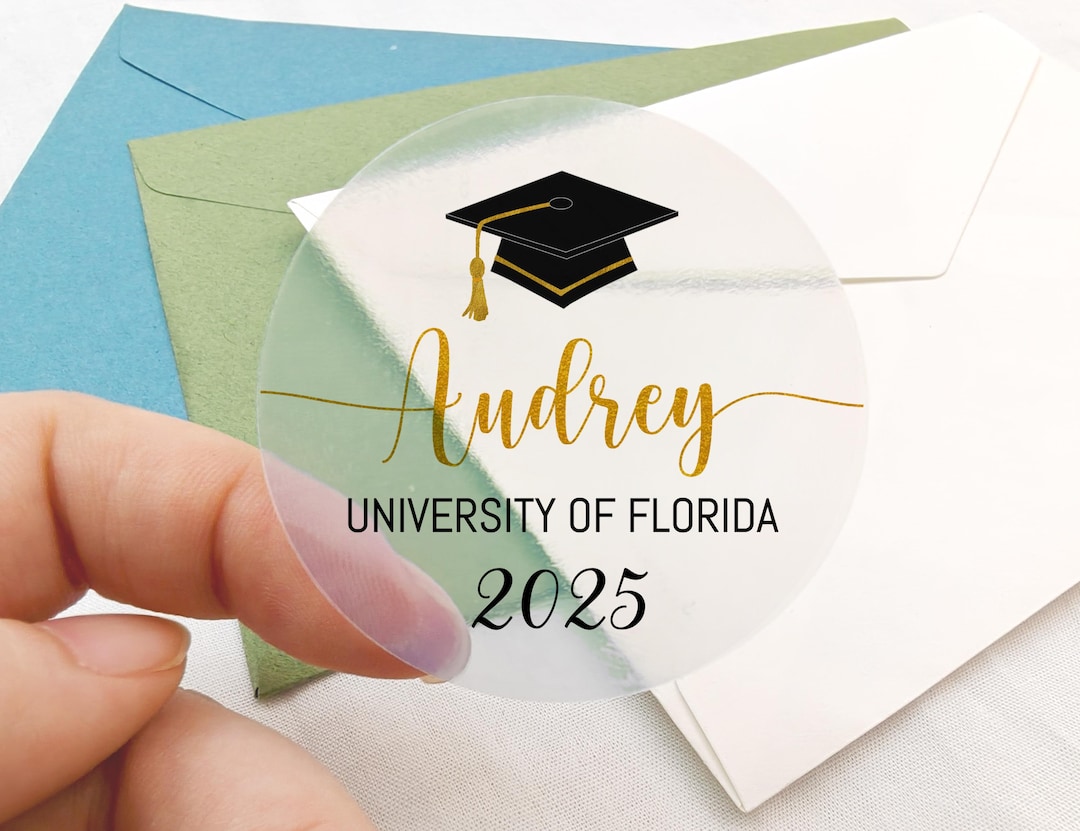 Graduation Class of 2025 Labels/graduation Party Stickers/graduation ...