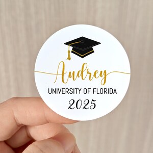 Graduation Class of 2025 Labels/graduation Party Stickers/graduation ...