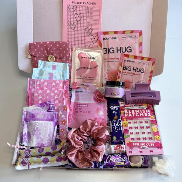 First Period Care Box - Etsy UK
